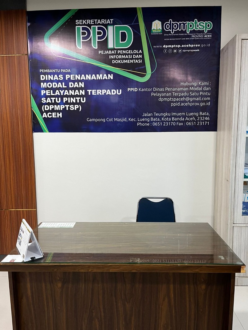 Website DPMPTSP Aceh